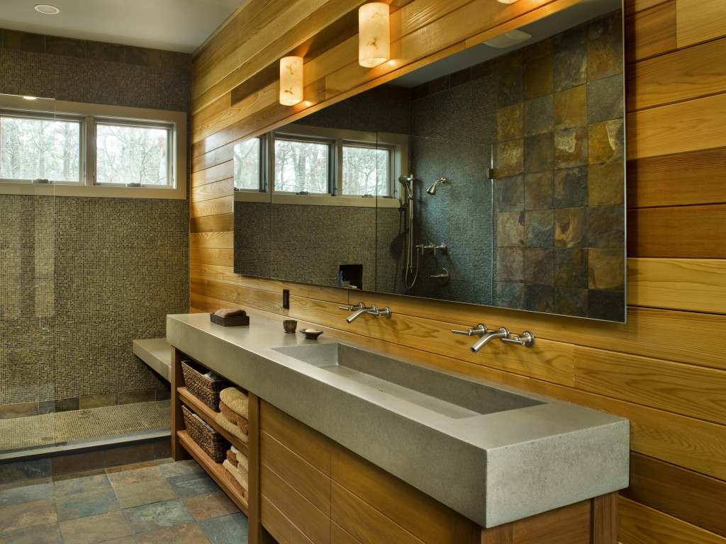 Custom Concrete Sinks by Concreteworks East