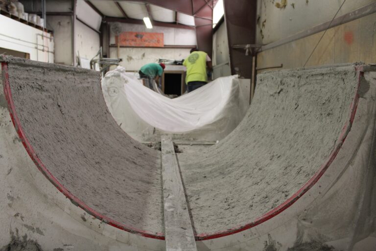 Round Concrete Column Cladding - Manhattan West - Concreteworks East